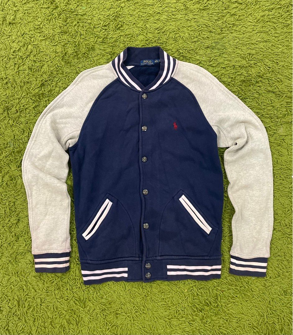 POLO RALPH LAUREN VARSITY JACKET, Men's Fashion, Coats, Jackets and ...