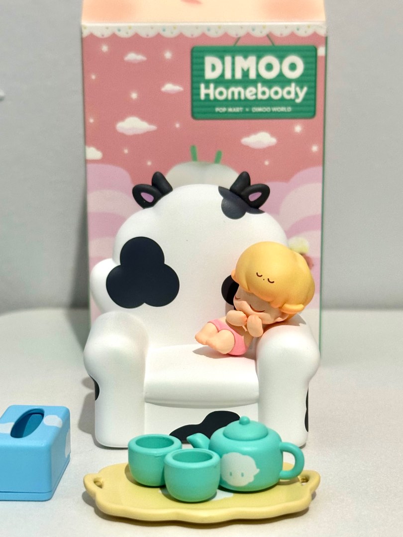 POP MART Dimoo Homebody Series (Afternoon Tea), Hobbies & Toys, Toys ...