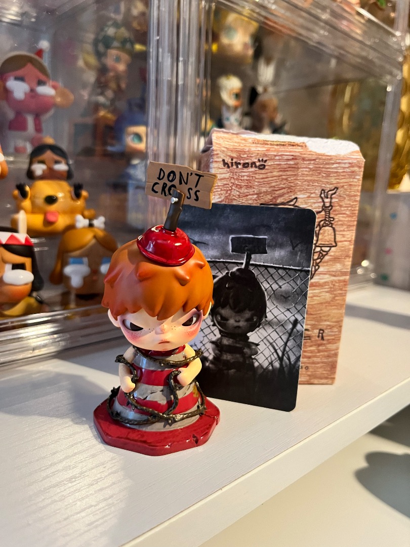 POP MART Hirono Shelter - Traffic Cone, Hobbies & Toys, Toys & Games on ...