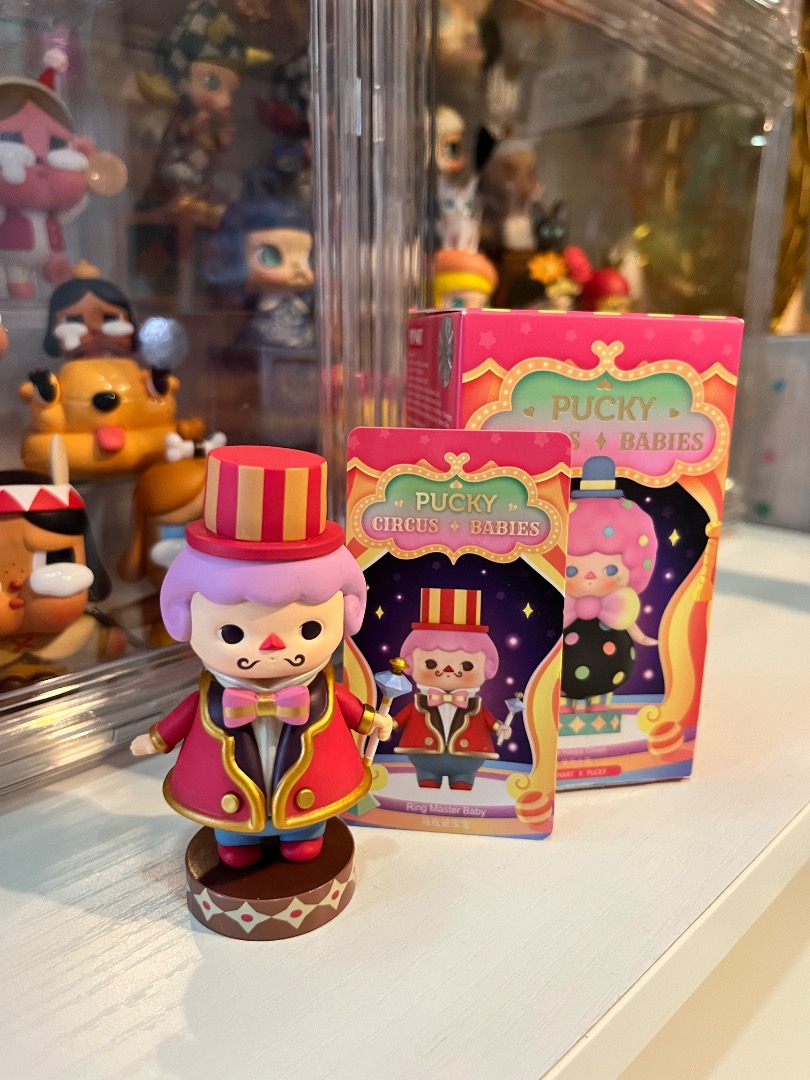 POP MART Pucky Circus Babies - Ring Master Baby, Hobbies & Toys, Toys ...