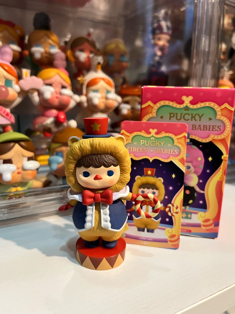 POP MART Pucky Circus Babies - Little Lion, Hobbies & Toys, Toys ...