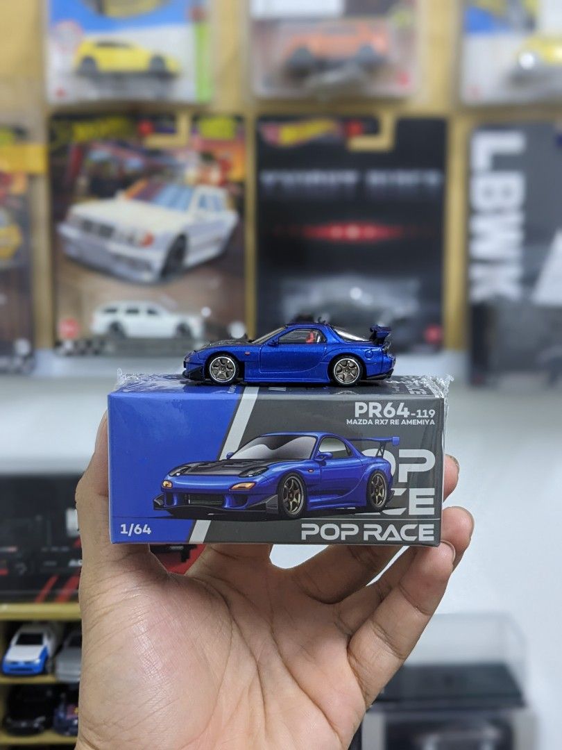 POP RACE Mazda RX7, Hobbies & Toys, Toys & Games on Carousell