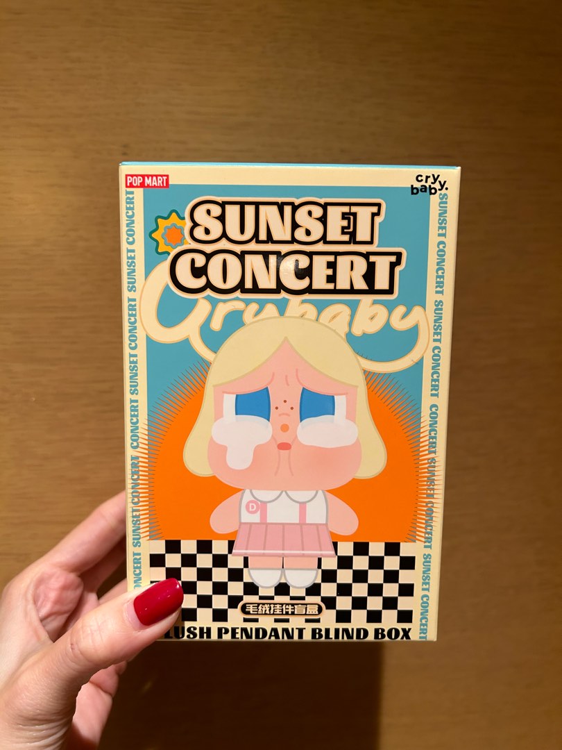 POPMART Crybaby Sunset Concert, Hobbies & Toys, Toys & Games on Carousell