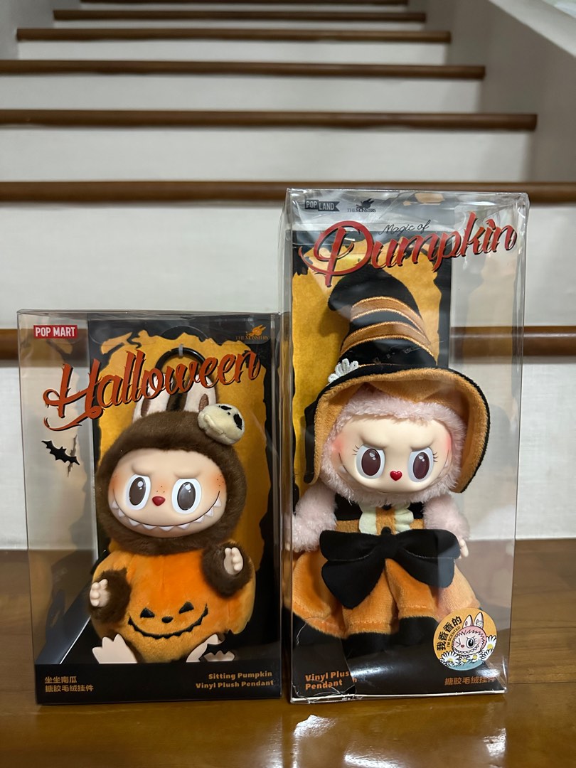 Popmart Halloween Labubu & Mokoko, Hobbies & Toys, Toys & Games on ...