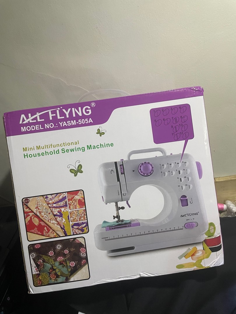 RUSH SALEEE!! Portable sewing machine, TV & Home Appliances, Electrical ...