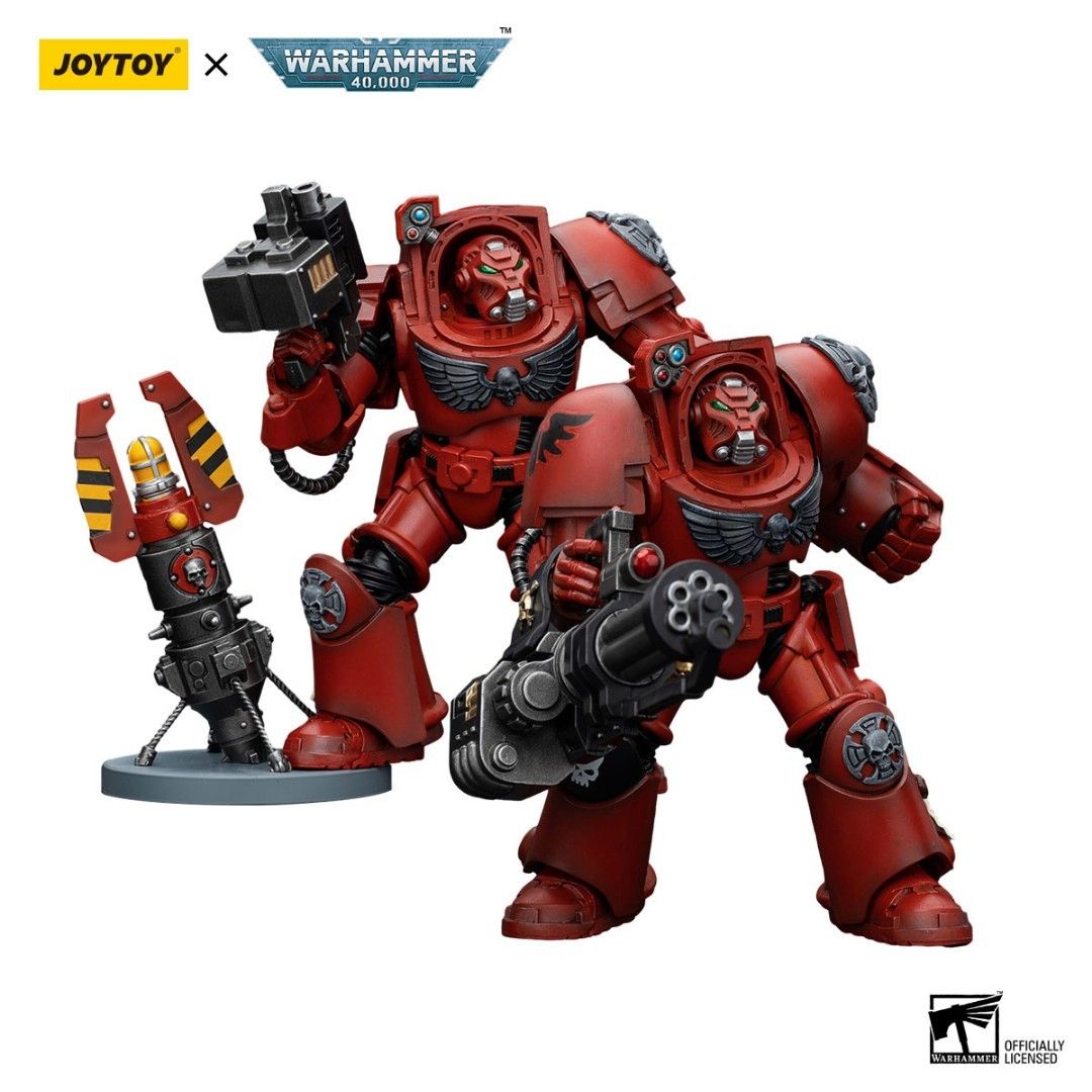 (Ready Stock) New Blood Angels Terminator Set (2 units)assault cannon ...