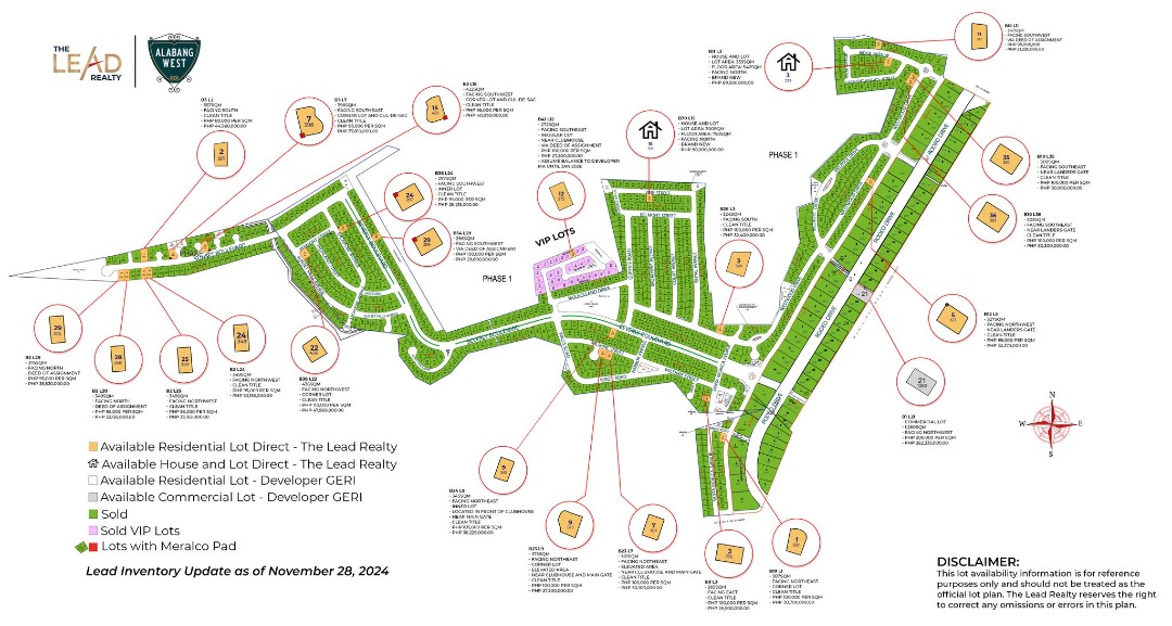 PRIME INNER LOT BEST DEAL Alabang West Village Lot For Sale Good deal ...