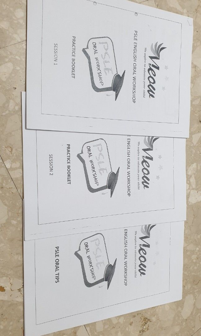 PSLE English oral notes and tips, Hobbies & Toys, Books & Magazines ...