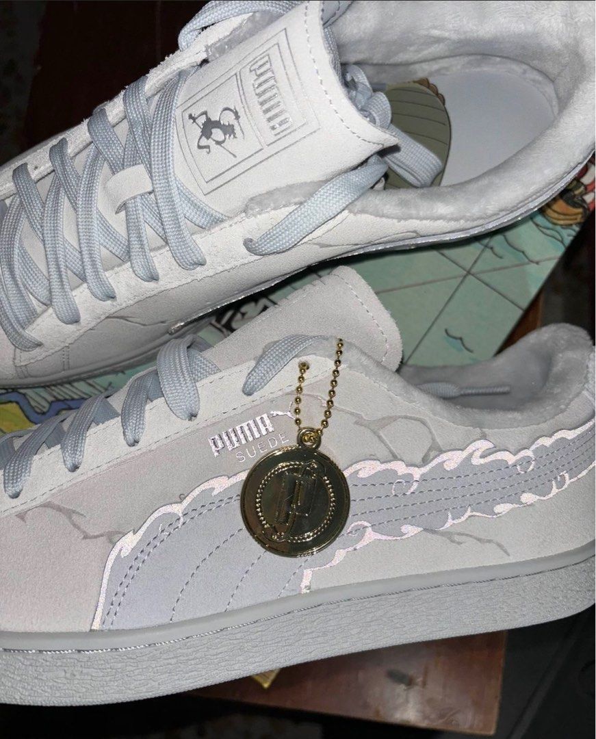 PUMA x ONE PIECE- Luffy Gear 5 Suede Sneaker, Men's Fashion, Footwear ...