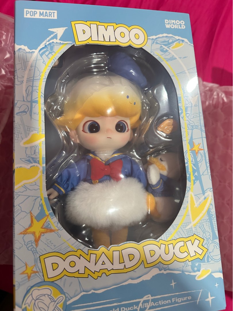 [READYSTOCK] Dimoo Donald Duck Plush Figure, Hobbies & Toys, Toys ...