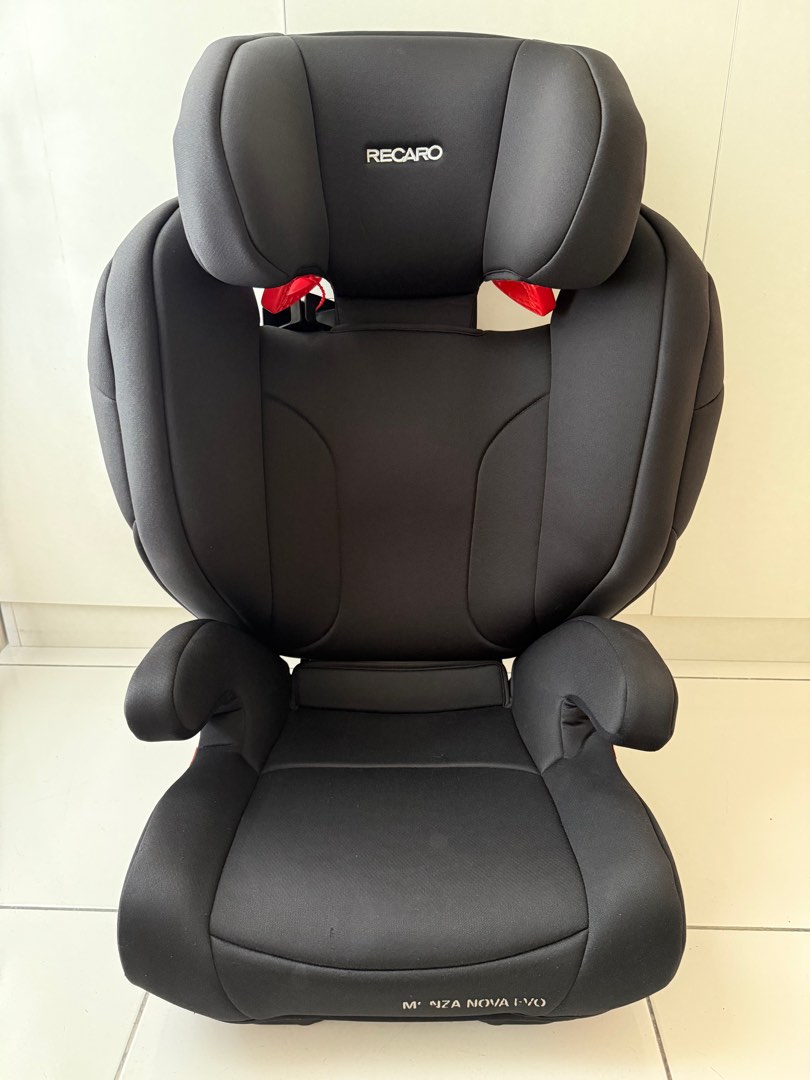 RECARO: Monza Nova Evo Seatfix Car Seat [Black], Babies & Kids, Going ...