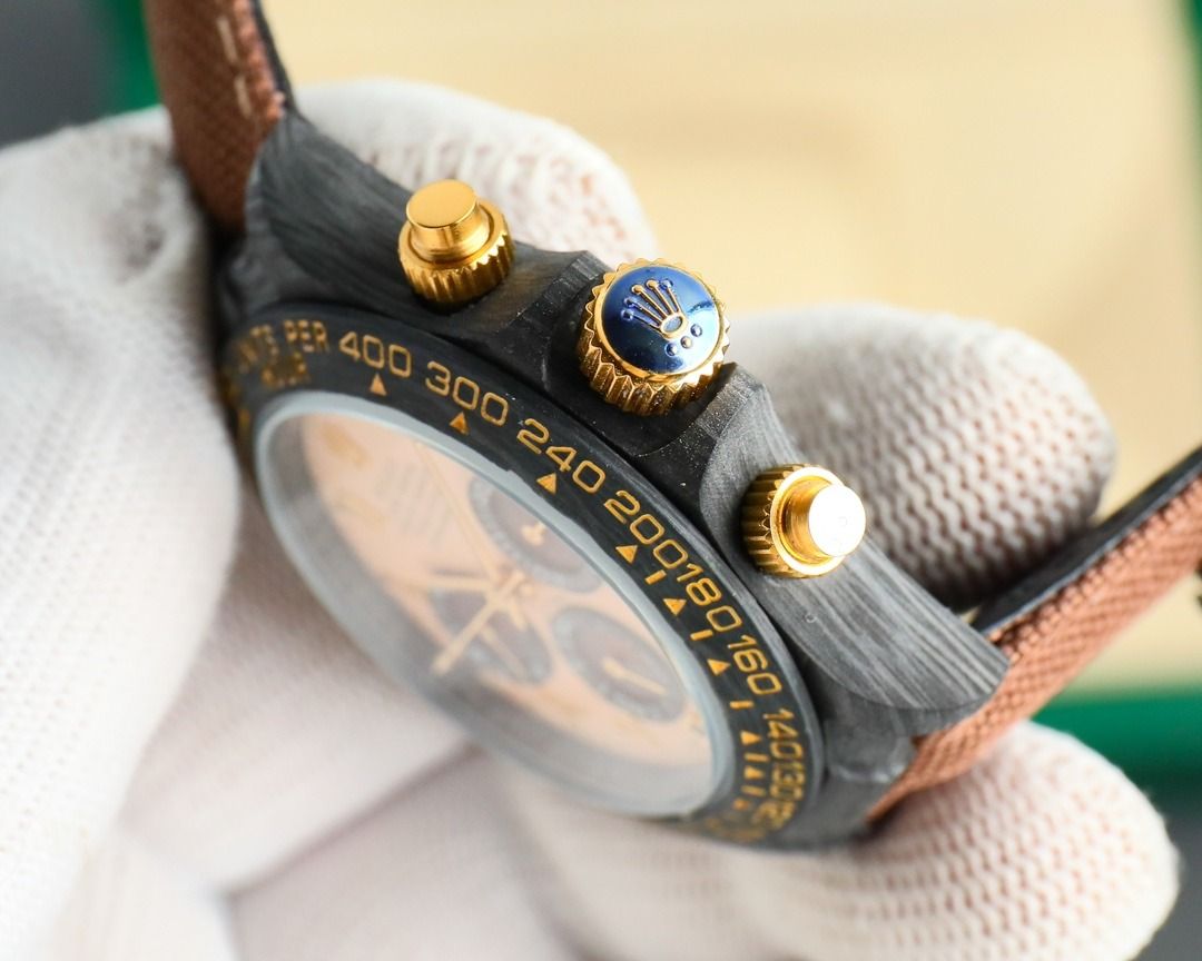 ROLEX-Yumu Chronograph Daytona Series Carbon Fiber Custom Edition, the ...