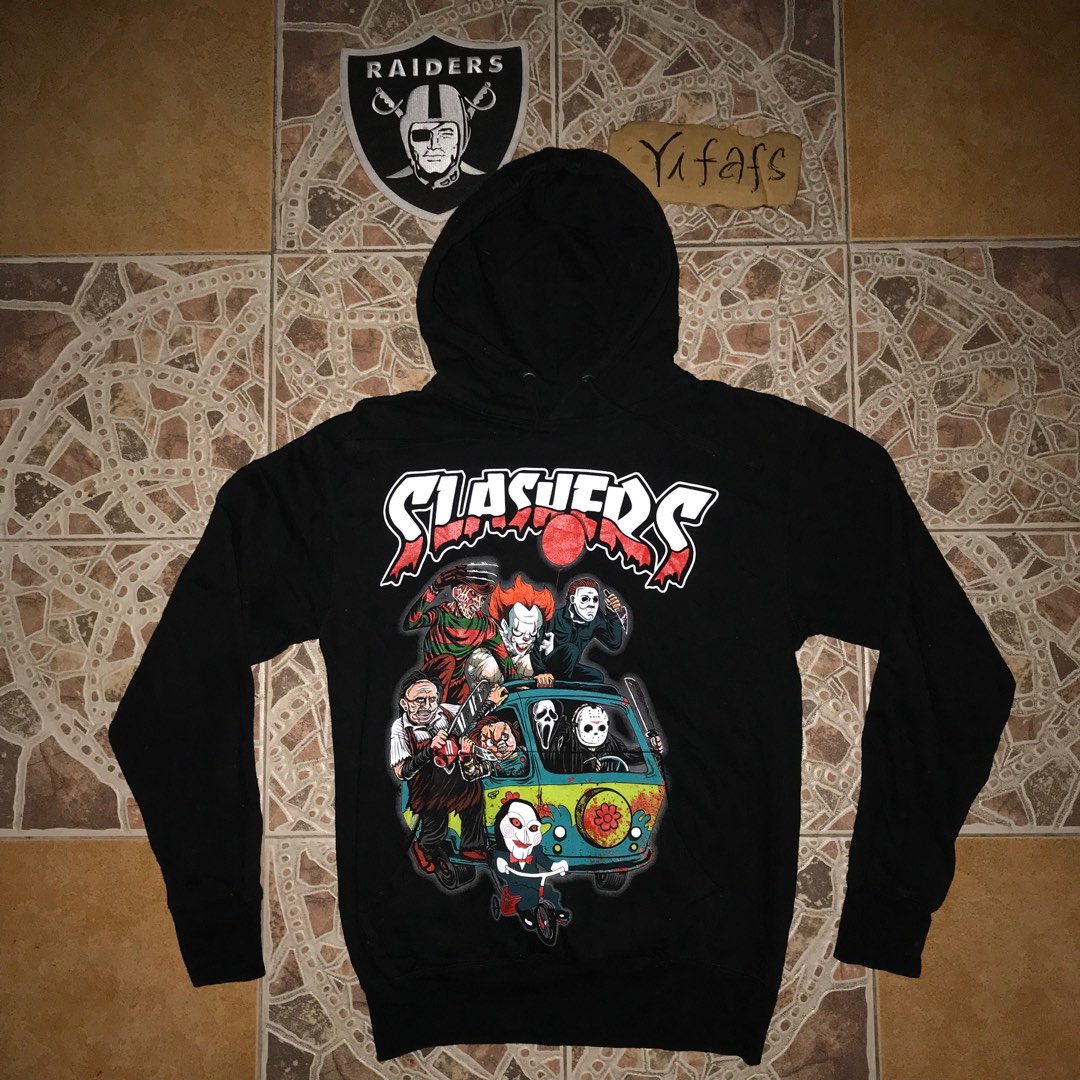 SLASHER HORROR HOODIE JACKET, Men's Fashion, Coats, Jackets and ...