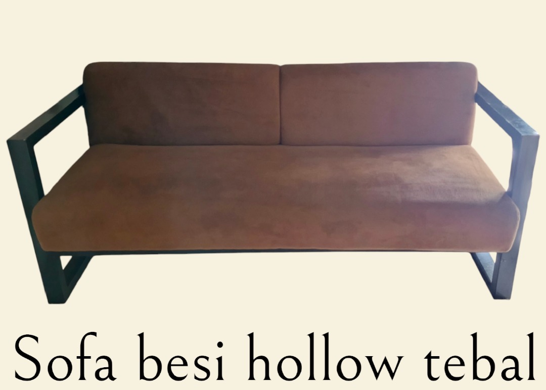 Sofa Rangka besi tebal, Perabotan Rumah di Carousell