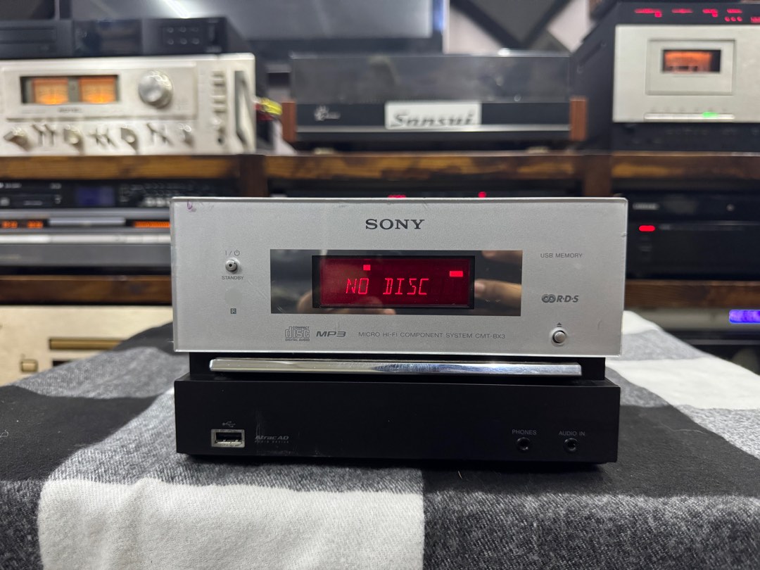 SONY MICRO HI-FI COMPONENT SYSTEM CMT-BX3, Audio, Soundbars, Speakers ...