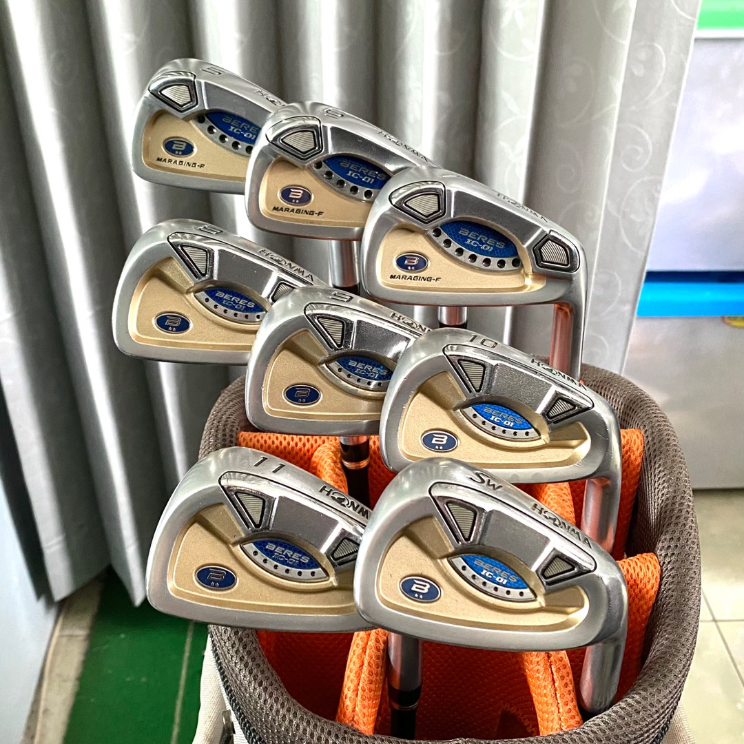 Stick Golf Iron Set Honma BERES IC-01 2Star, Olah Raga, Perlengkapan ...