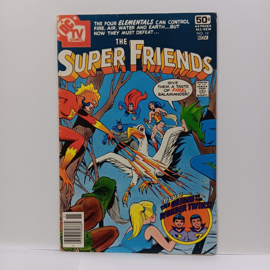 Super friends #14 (1978). VG. Origin of Wonder Twins., Hobbies & Toys ...