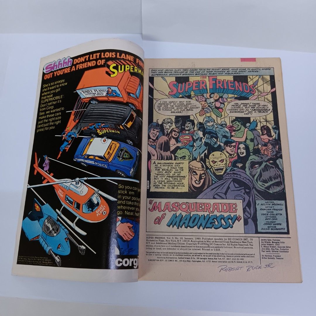 Superfriends #28 (1980). VG-. Classic Superheroes vs. Super villains ...