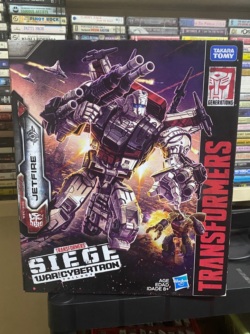 Takara Tomy Transformers WFC Siege Commander Class Jetfire 1st Release ...