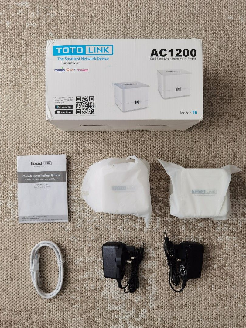 TotoLink Mesh Wifi Router, Computers & Tech, Parts & Accessories ...