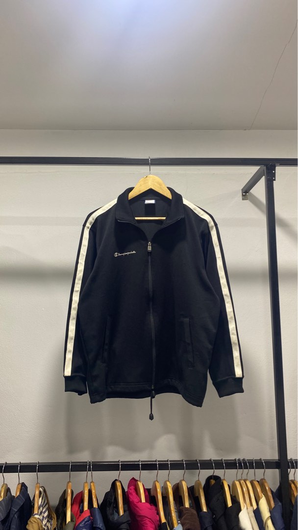 VINTAGE CHAMPION TRACK TOP SIDETAPE, Men's Fashion, Coats, Jackets and ...