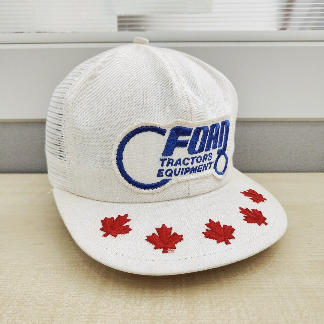 Vintage Trucker Ford Tractor Cap, Men's Fashion, Watches & Accessories ...