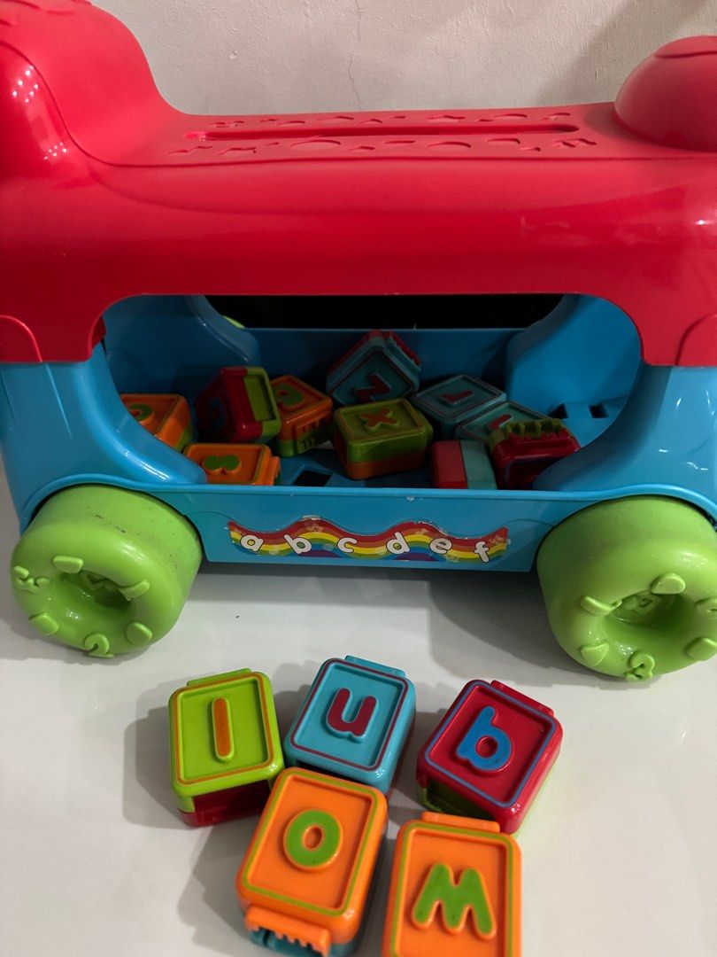 Vtech 4 in 1 alphabet train ride on, Babies & Kids, Infant Playtime on ...