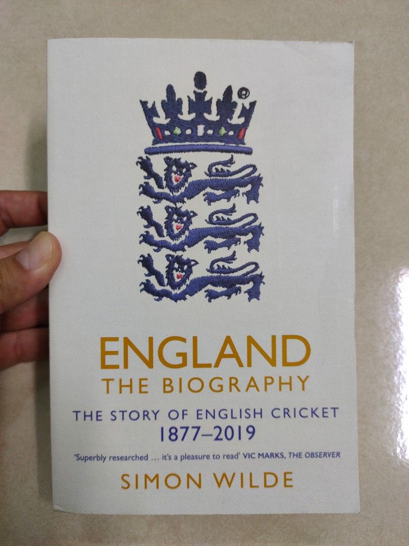 [100% Original] The Story of English Cricket by Simon Wilde (Nonfiction > Sports / History ...