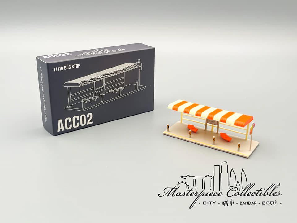 1/110 Old School/Temporary Bus Stop - Masterpiece Collectibles, Hobbies ...