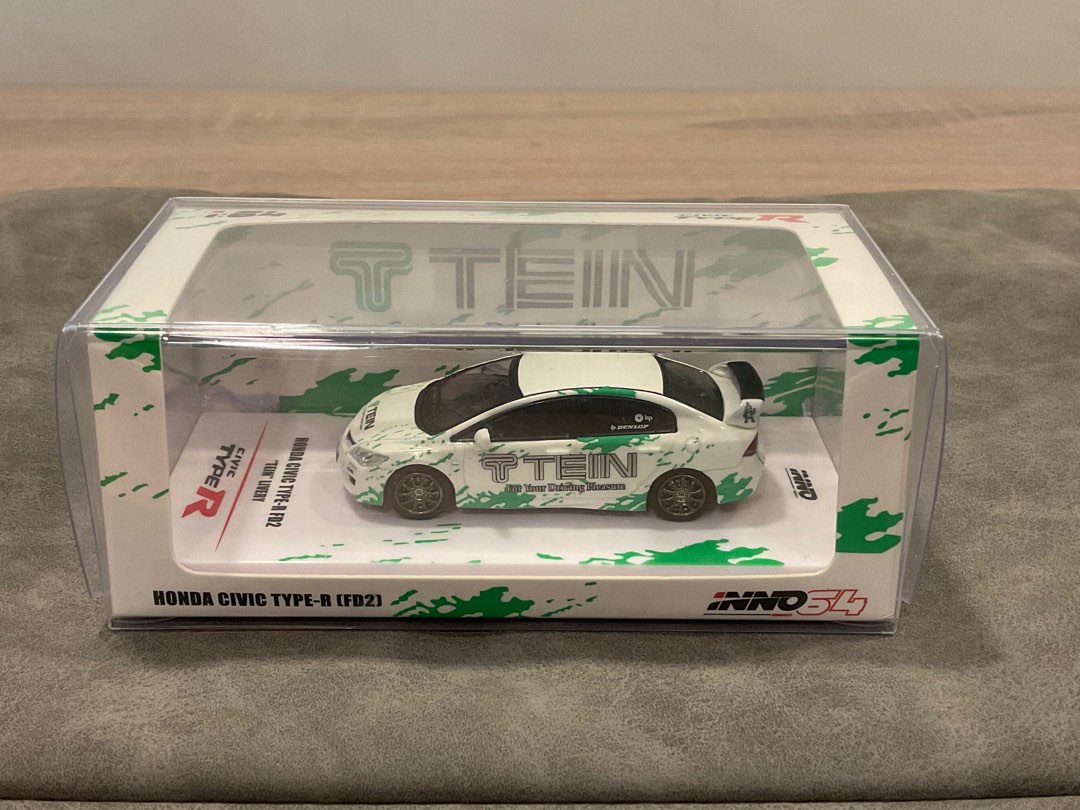 1/64 Inno64 Honda Civic Type R FD2 “TEIN” Livery, Hobbies & Toys ...
