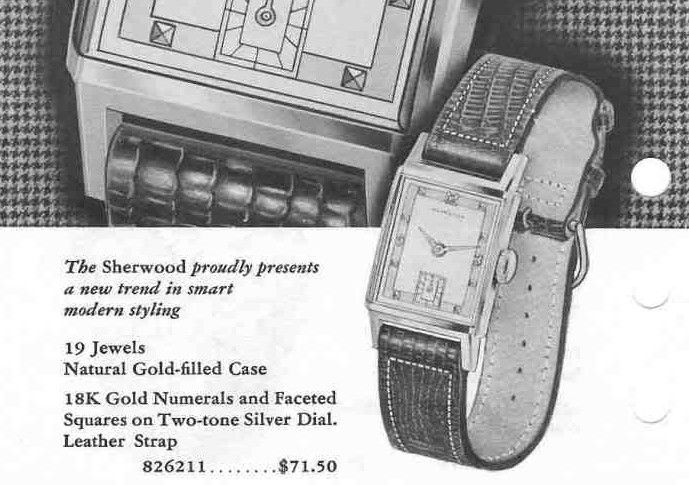 1950s Hamilton Sherman tank art deco vintage watch ultra rare!!!, Men's ...