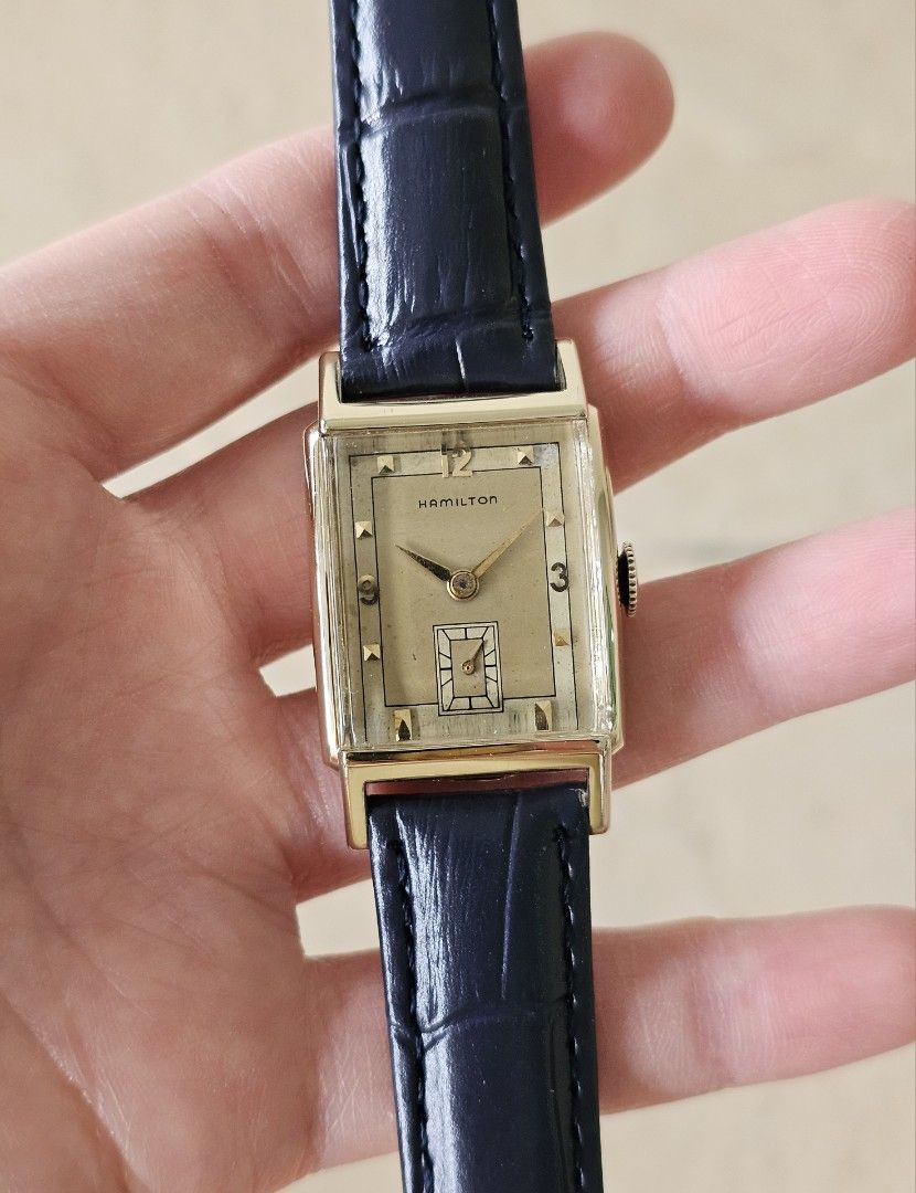 1950s Hamilton Sherman tank art deco vintage watch ultra rare!!!, Men's ...
