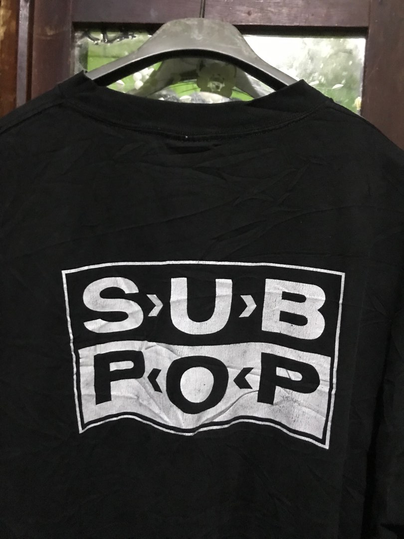80s-90s Sub Pop Loser Nirvana Oneita Shirt, Men's Fashion, Tops & Sets ...
