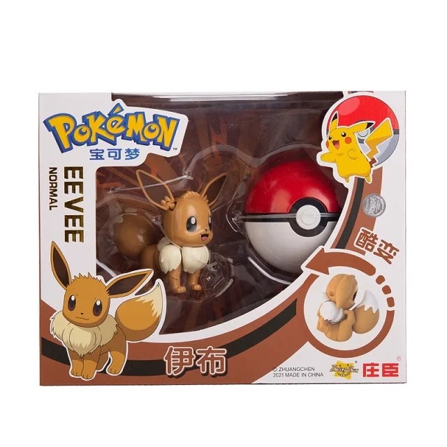 8915-eevee Anime Pikachu Pokemon Ball Launchers Tops Beyblade Spinning ...