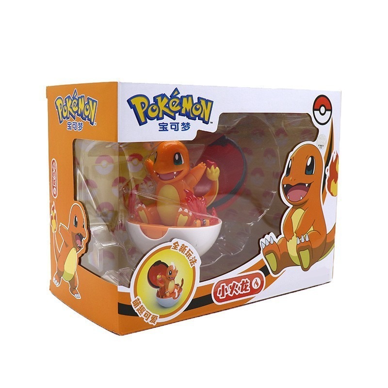 8937-Charmander B Anime Pikachu Pokemon Ball Launchers Tops Beyblade ...