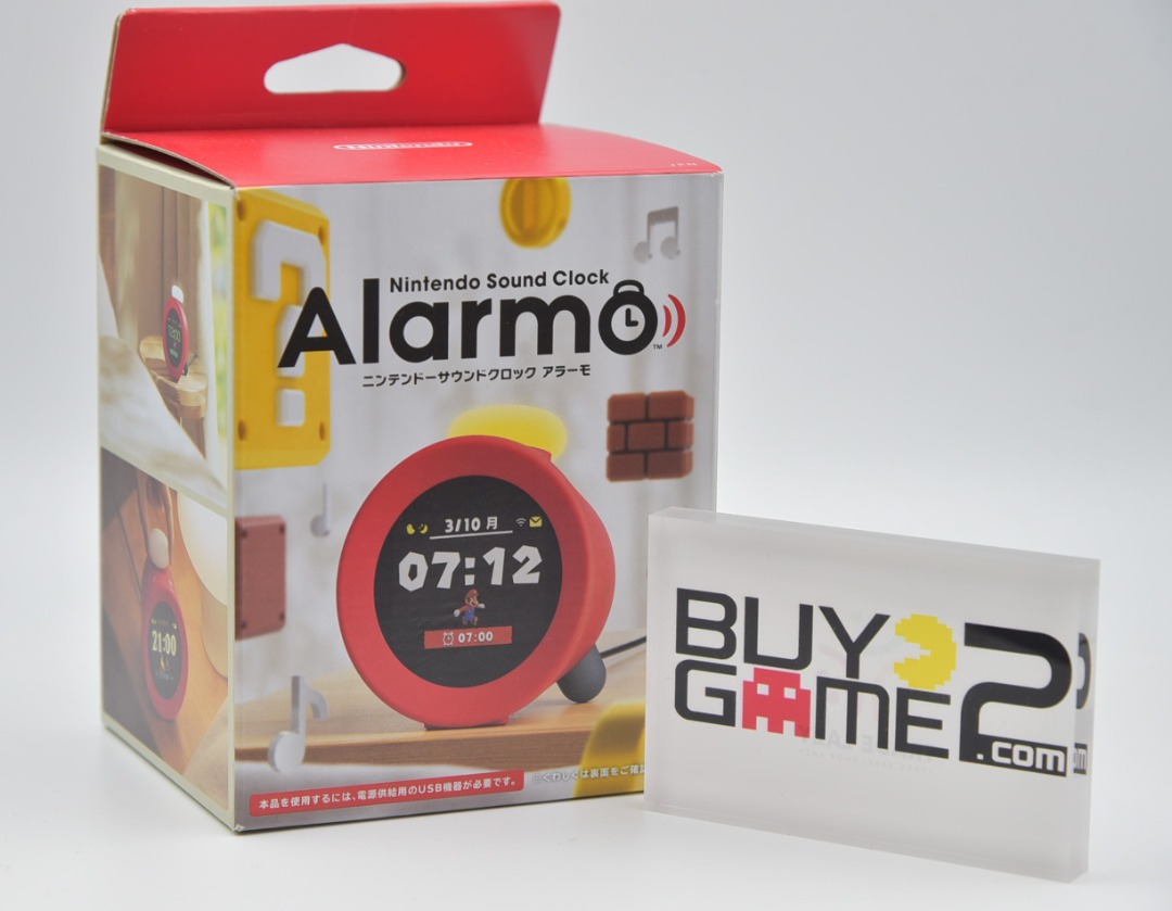 (全新) 任天堂聲效鬧鐘 ALARMO (日版/ 美版) - 任天堂 ALARMO 35款鈴聲 2025必買 生日禮物 2025, 傢俬＆家居, 家居裝飾, 時鐘 - Carousell