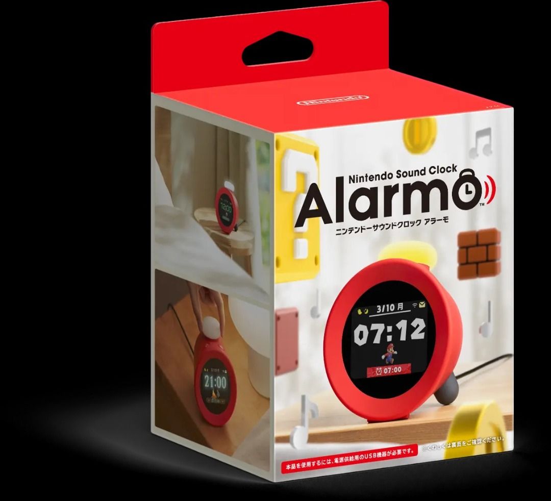 (全新) 任天堂聲效鬧鐘 ALARMO (日版/ 美版) - 任天堂 ALARMO 35款鈴聲 2025必買 生日禮物 2025, 傢俬＆家居, 家居裝飾, 時鐘 - Carousell