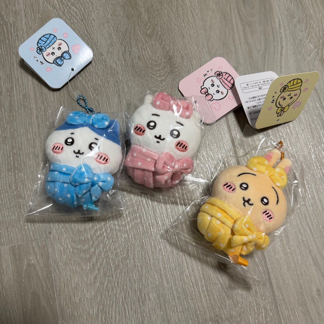 一套不拆 Chiikawa 吉伊卡哇 強褓 Bb Usagi Hachiware Chii 兔兔 小八 小可愛, 興趣及遊戲, 玩具 & 遊戲 ...