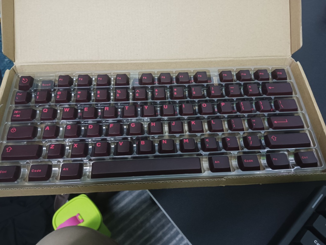 Aifei Pyga Neon Red Keycap, Computers & Tech, Parts & Accessories ...