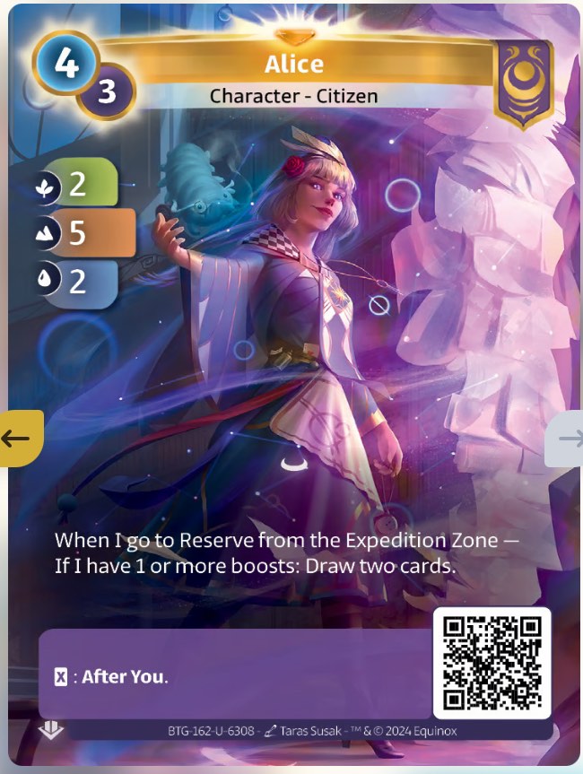 Altered TCG Yzmir unique, Alice, 興趣及遊戲, 玩具 & 遊戲類 - Carousell