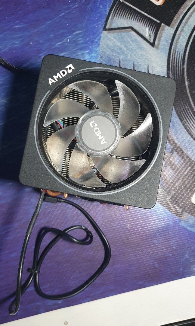 AMD Wraith Prism air cooler, Computers & Tech, Parts & Accessories ...