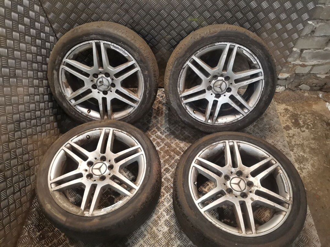 AMG Rims Original w204 C200, Auto Accessories on Carousell