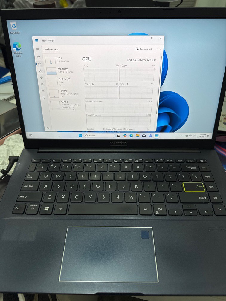 Asus Vivo book i7 1tb ssd 8gb mx330, Computers & Tech, Laptops ...