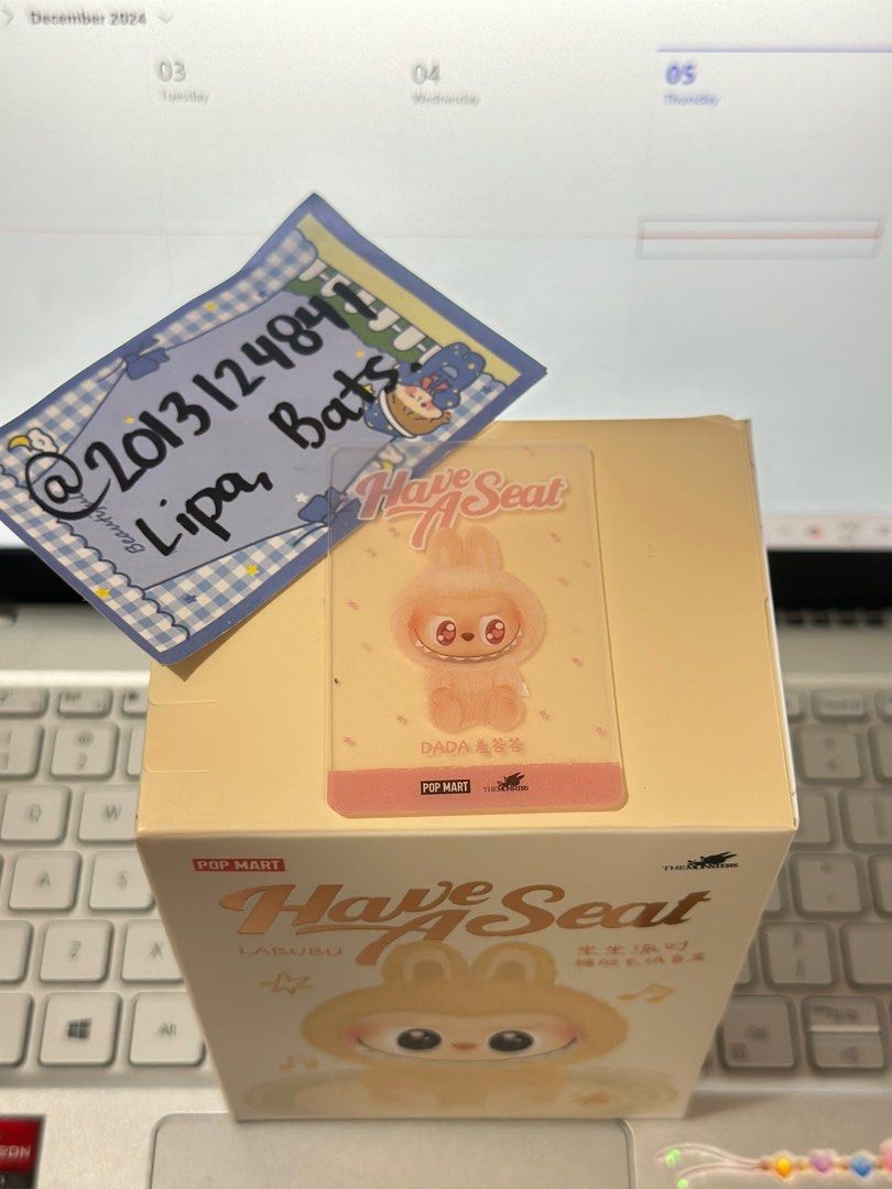 Authentic Labubu V2 (Dada) - sealed foil, Hobbies & Toys, Toys & Games ...