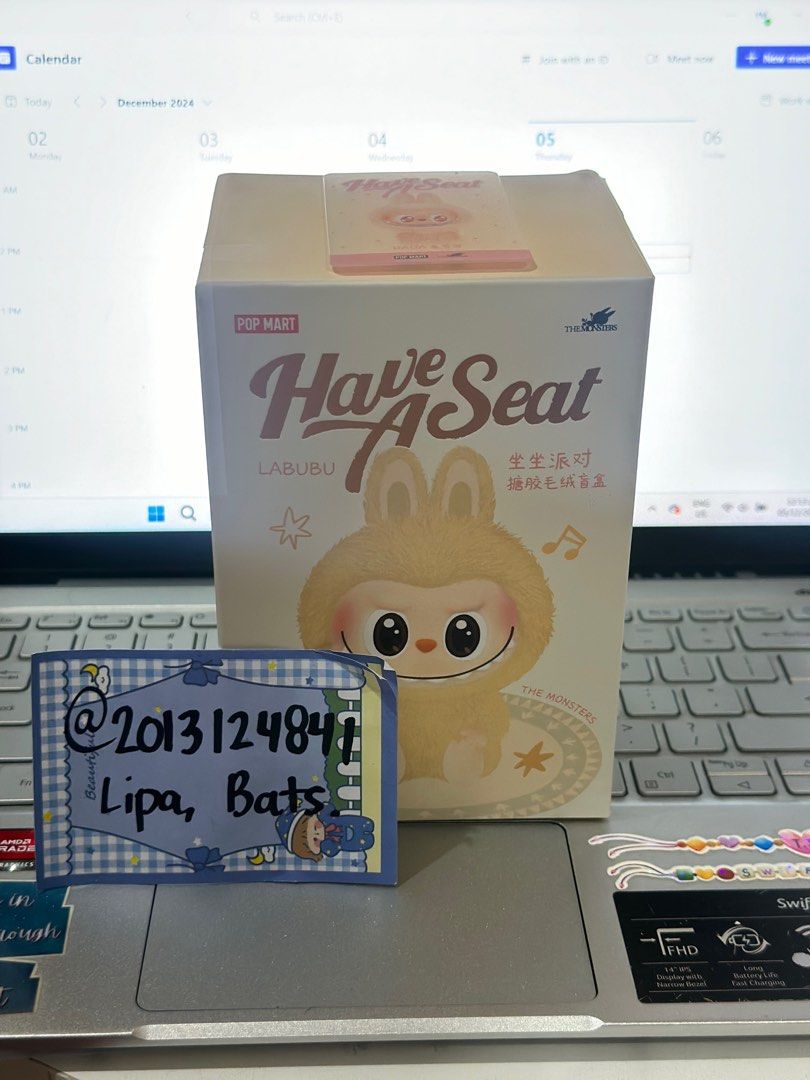 Authentic Labubu V2 (Dada) - sealed foil, Hobbies & Toys, Toys & Games ...