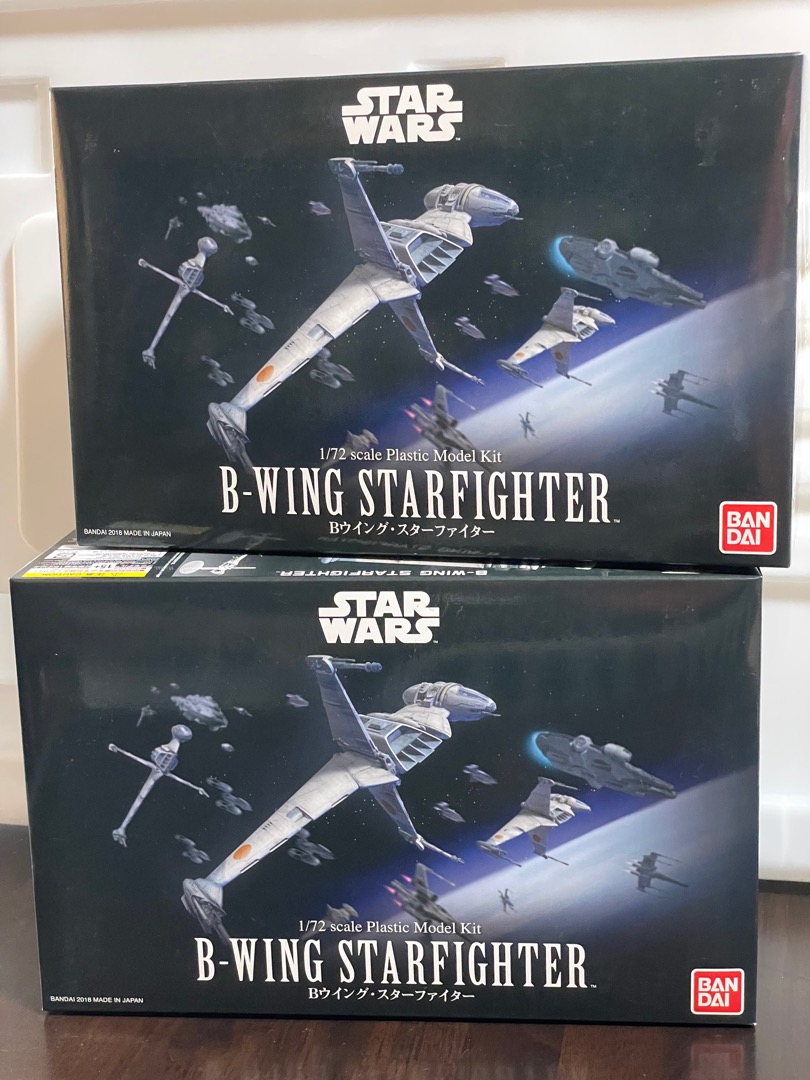 Bandai Star Wars B-Wing Starfighter Toy Model Kit 1/72 Scale, Hobbies ...