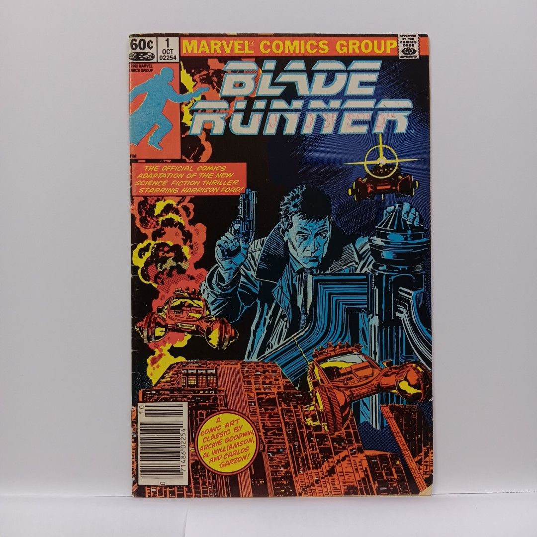 Blade Runner #1 (1982) VG. Vintage bronze age newstand edition. 1st ...