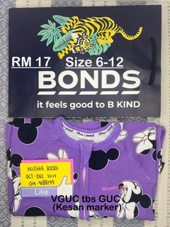 Bonds Wondersuit (Bonds x Disney), Babies & Kids, Babies & Kids Fashion ...