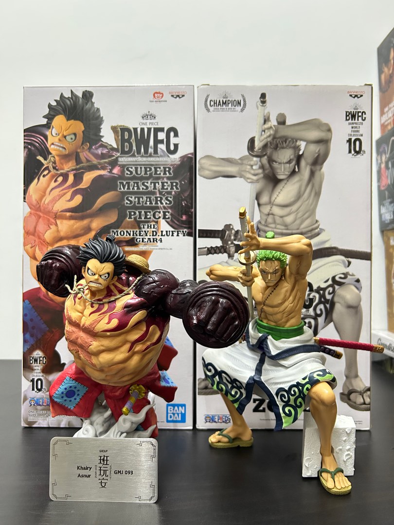 BWFC Luffy & Zoro, Hobbies & Toys, Toys & Games on Carousell