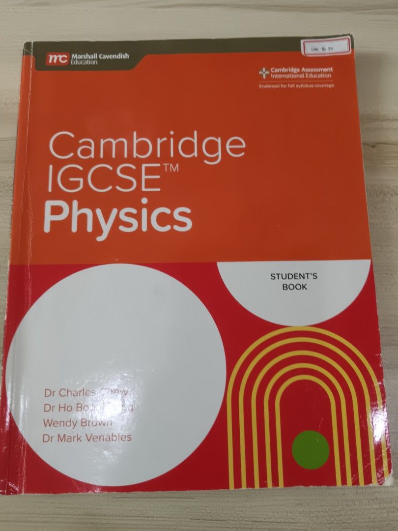 Cambridge IGCSE physics student's book by marshall cavendish, Hobbies ...